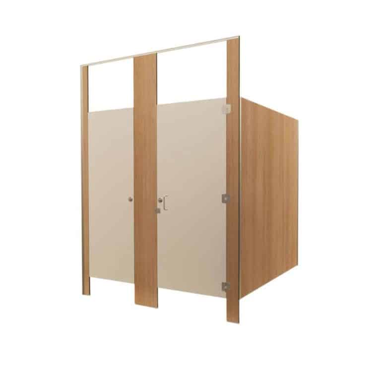 Ceiling-Fixed Toilet Partitions | Duracube Full Ceiling Cubicles