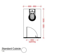 Toilet Cubicle Dimensions & Australian Standards (AS1428.1)