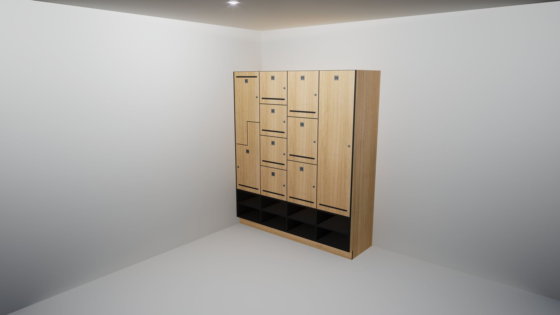 Durable Shoe Box Locker Systems (LSBM) | DuraCube